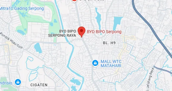 Pricelist - BYD Bipo Serpong